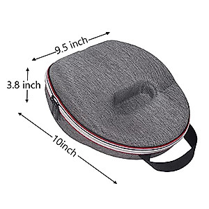 ZLiT Case for Playstation 5 Pulse 3D Headset,EVA Hard Shell Shockproof Protective Case Bag Fit for Sony Playstation 5 Pulse 3D Wireless Headset Case (Grey)