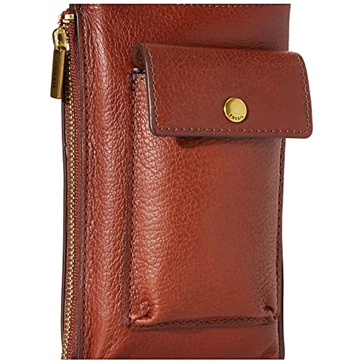 Fossil Women's Rio Leather Phone Crossbody Wallet
