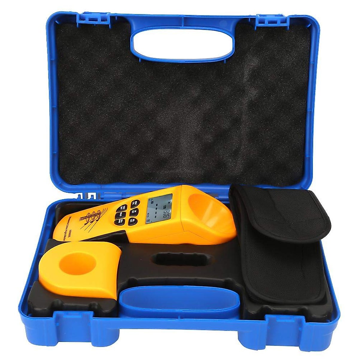 Ultrasonic Cable Height Meter Smart Sensor AR600E LCD Display 6 Cables 3-23m Measurement Ultrasonic Cable Height Meter Height Measuring Instruments