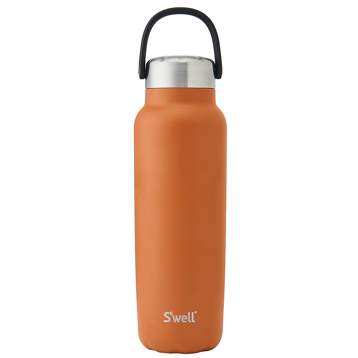 S'well Recycled Stainless Steel Explorer with Insulated Lid and Handle, 40oz, Carnelian, Triple Layered Vacuum Insulated Containers Keeps Drinks Cold for 54 Hours and Hot for 12