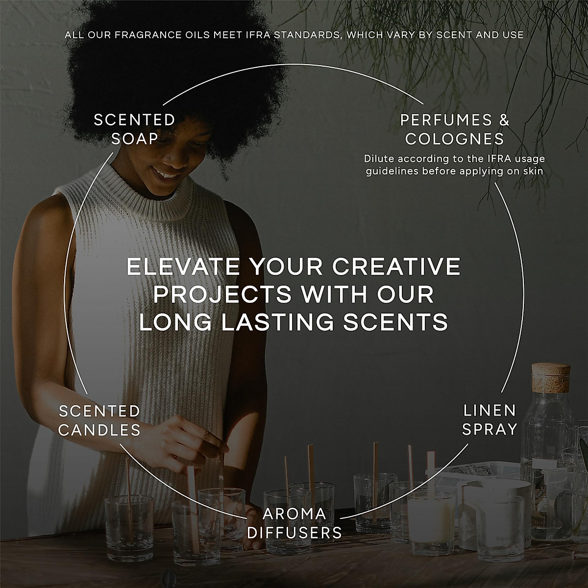 Eternal Essence Oils 2 Pack 10ml Premium Fragrance Oil - Vanilla & Sweet Pea - for Candle, Soap Making, Aromatherapy, Diffusers, Home Care, & Humidifiers