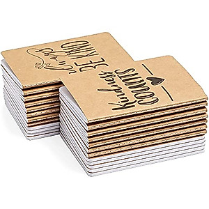 Kindness Counts Kraft Pocket Journals, Bulk Journals for Kids (4 x 5.75 in, 24 Pack)