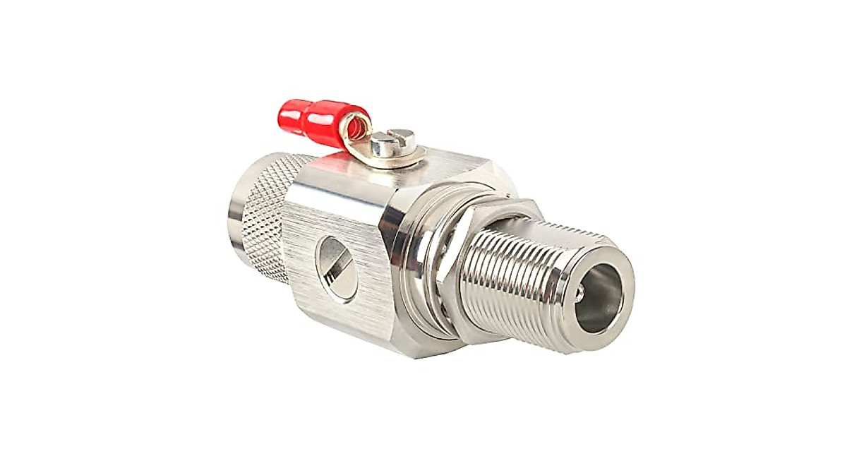 N Type Coaxial Lightning Arrestor 50 Ohm for 2.4GHz & 5GHz Signals