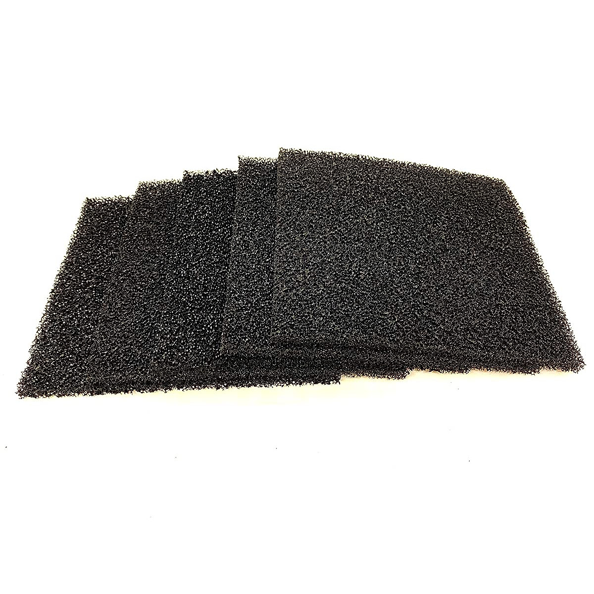 QINIZX 5 Pack Set Solder Smoke Fume Absorber Activated Carbon Filter Sponge Solder Extractor Filter Replacement Fume Filters DIY Working Fan for Soldering Station (4.73x4.73x0.2inch)