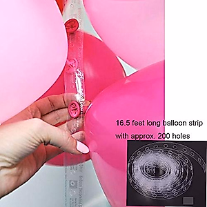 100Pack Balloon Garland & Arch Kit for Fiesta Party -100Pack Latex Balloons, 16 Feets Arch Balloon Decoration Strip for Mexican Party, Taco, Coco Party, Birthday, Baby Shower,Wedding