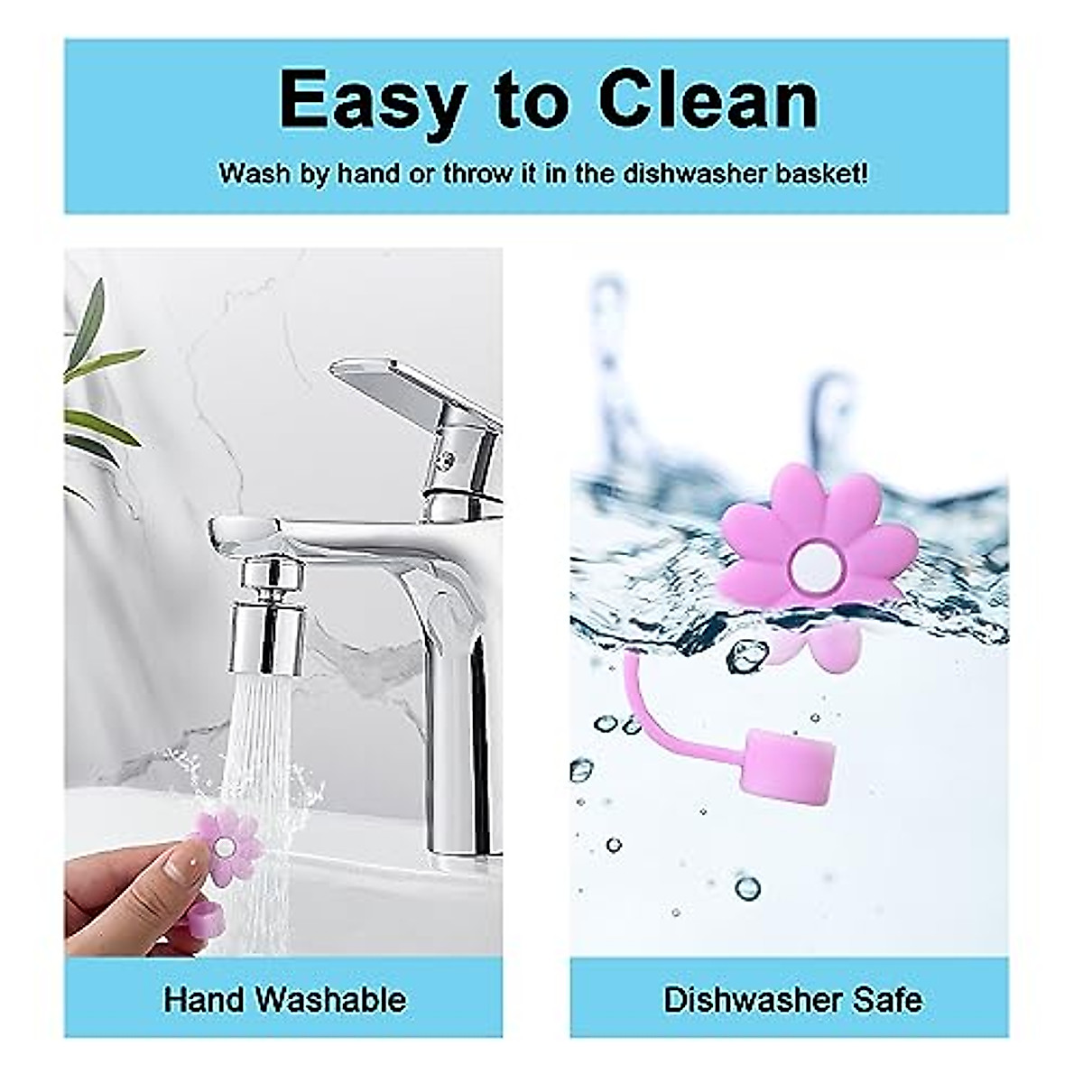 10pcs Flower Straw Topper Fitting for Stanley Straw Covers, Silicone Straw Covers Cap for All 9-10mm Straws, Reusable Straw Covers Compatible for Stanley 30&40 Oz, Straw Toppers Suited for Stanley Cup