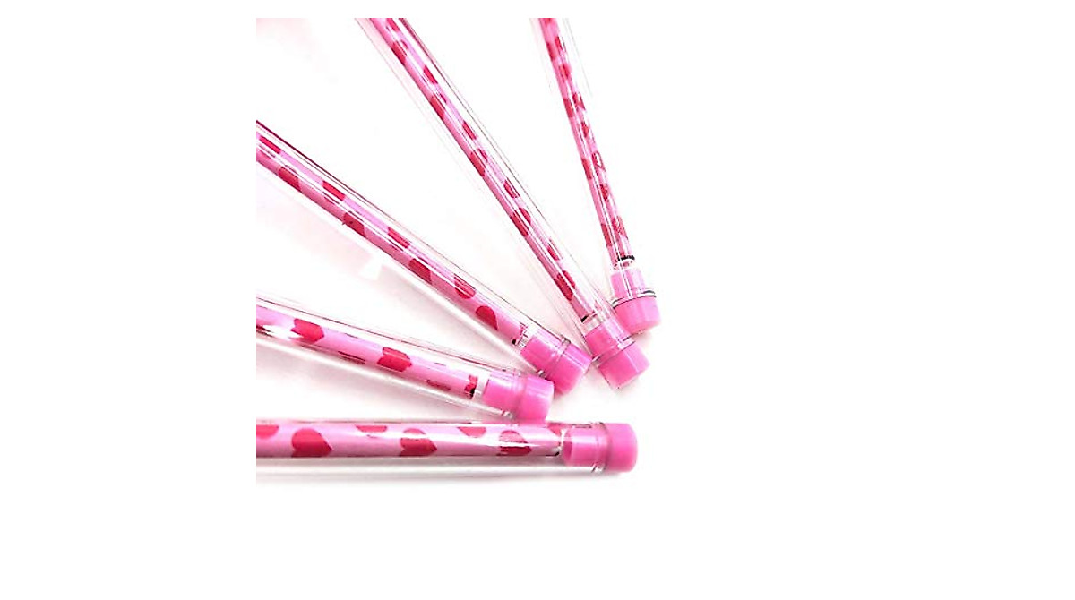 Colorful 5 PCS Pom Pom Gel Ink Pens for Creative Kids