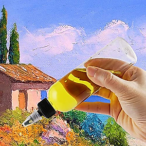 BOMEX 20 Pack 1oz Dispensing Bottles with Twist Top Cap,Small Plastic Squeeze Bottles Boston Round LDPE Bottle for Crafts,Kitchen,Household，Art, Glue（Black） (Black 4oz)