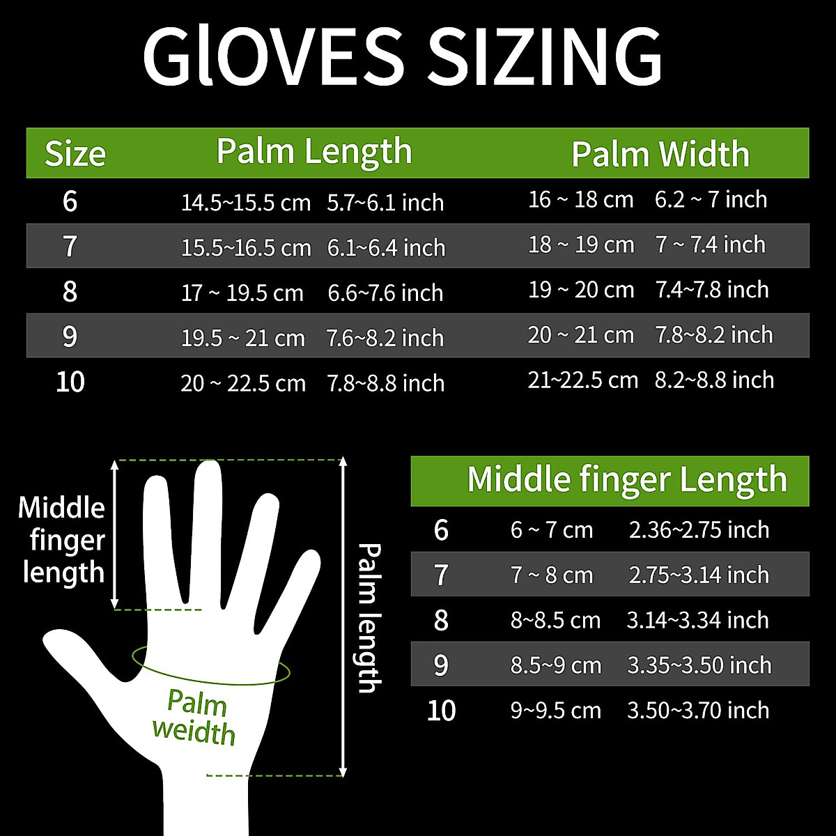 ATHPIK Soccer Goalie Gloves, Junior Indoor & Outdoor Goalkeeper Gloves with Finger Spines Protection and Strong Grip for Kids, Youth, Girls and Boys(Blue,Size 6)