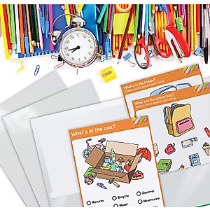 2 Pocket Glossy Laminated White Paper Folders, Letter Size, 25 Pack, White Paper Portfolios by Better Office Products, Box of 25 White Folders