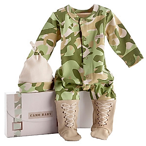 Baby Aspen, Baby Ballerina Two-Piece Layette Set in Gift Box, Newborn Onesie, Baby Halloween Costume, 0-6 Months