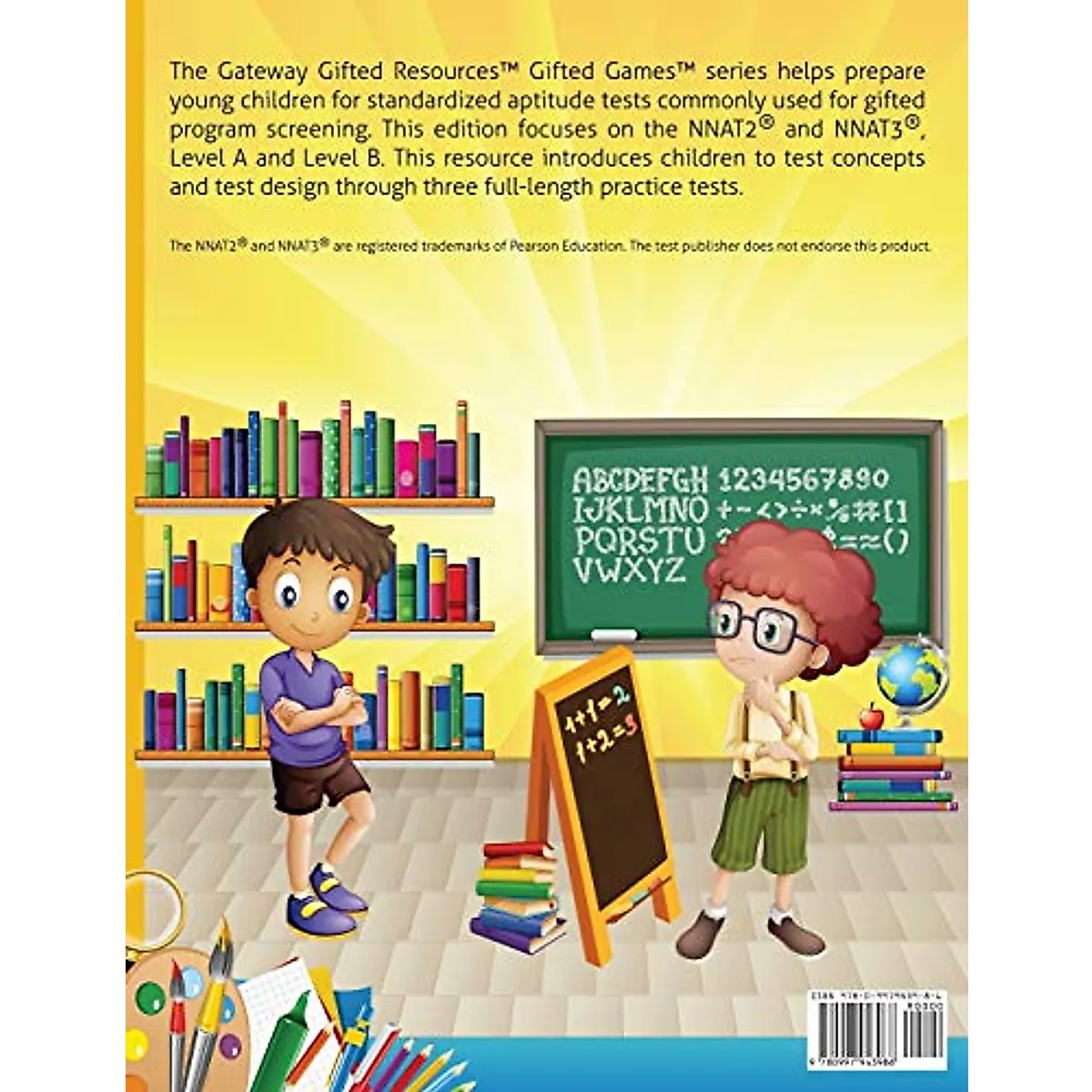 Gifted and Talented NNAT Test Prep: NNAT2 / NNAT3 Level A and Level B - For Kindergarten and First Grade