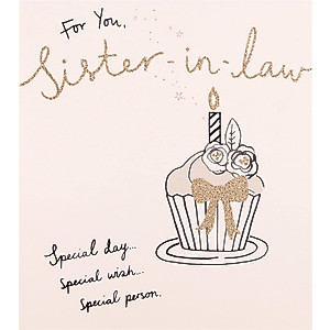 Hallmark Sister in Law Birthday Card Special Wish - Medium