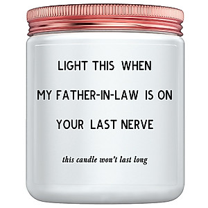Mother in Law Gifts- Birthday Mothers Day Christmas Gifts for Mother in Law from Daughter in Law- Funny Mother in Law Wedding Gifts from Son in Law- Candle Gifts for Boyfriends Mom