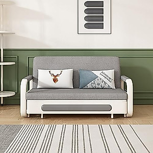 Luck Live Sofa Bed -Pull Out Sofa Bed futon -Sleeper couches for Living Room-Suitable for Small Space, RV Sofa Bed, Lounge