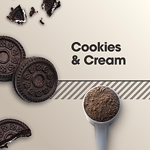 Optimum Nutrition Gold Standard 100% Micellar Casein Protein Powder, Slow Digesting, Helps Keep You Full, Overnight Muscle Recovery, Cookies and Cream, 4 Pound (Packaging May Vary)