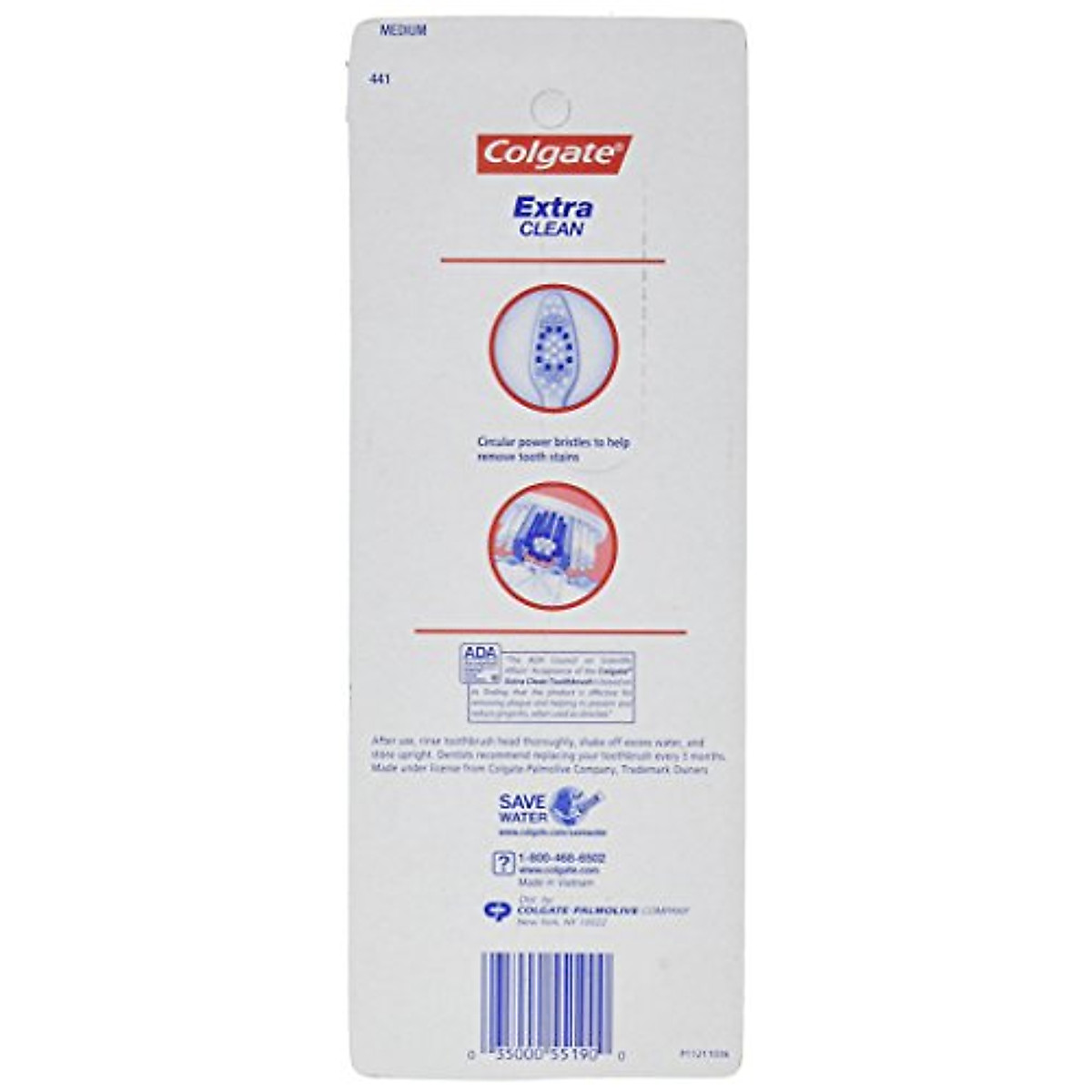 Colgate Extra Clean Full Head Toothbrush, Medium - 4 Count (Pack of 3)