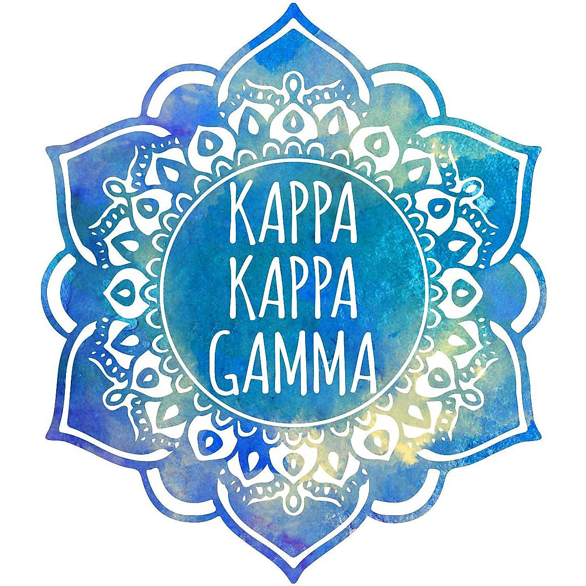 Kappa Kappa Gamma - Mandala Air Freshener - 2/Pack