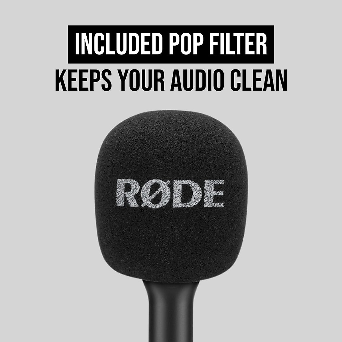 RØDE Interview GO Handheld Adaptor for The Wireless Range, Including Wireless PRO, Wireless GO II, and Wireless ME
