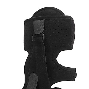 Airshi Plantar Fasciitis Night Splint Foot Drop Support Brace Adjustable Double Fixed Strong Stretch Cooling 3 Straps Daytime Plantar Fasciitis