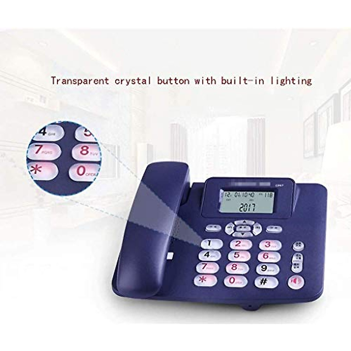 Phone Home Phone Retro Landline Phone Telephone Business Caller ID Home ...