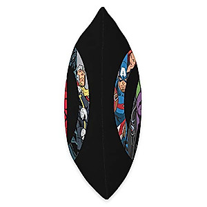 Marvel Avengers A Logo Super Heroes Assemble Throw Pillow, 18x18, Multicolor