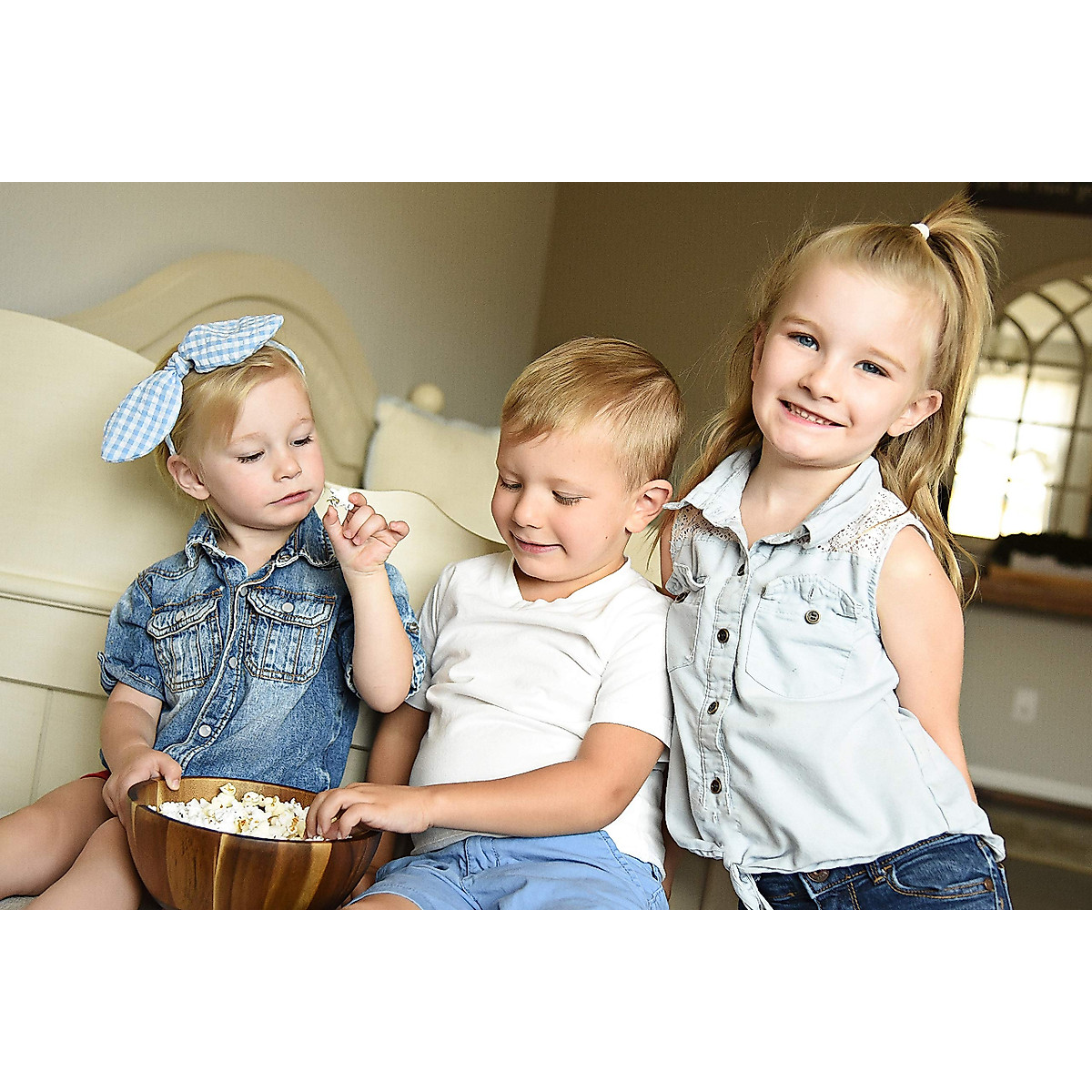 Amish Country Popcorn | 2 lb Bag | Baby White Popcorn Kernels with Buttery Topping & ButterSalt | Old Fashioned, Non-GMO and Gluten Free