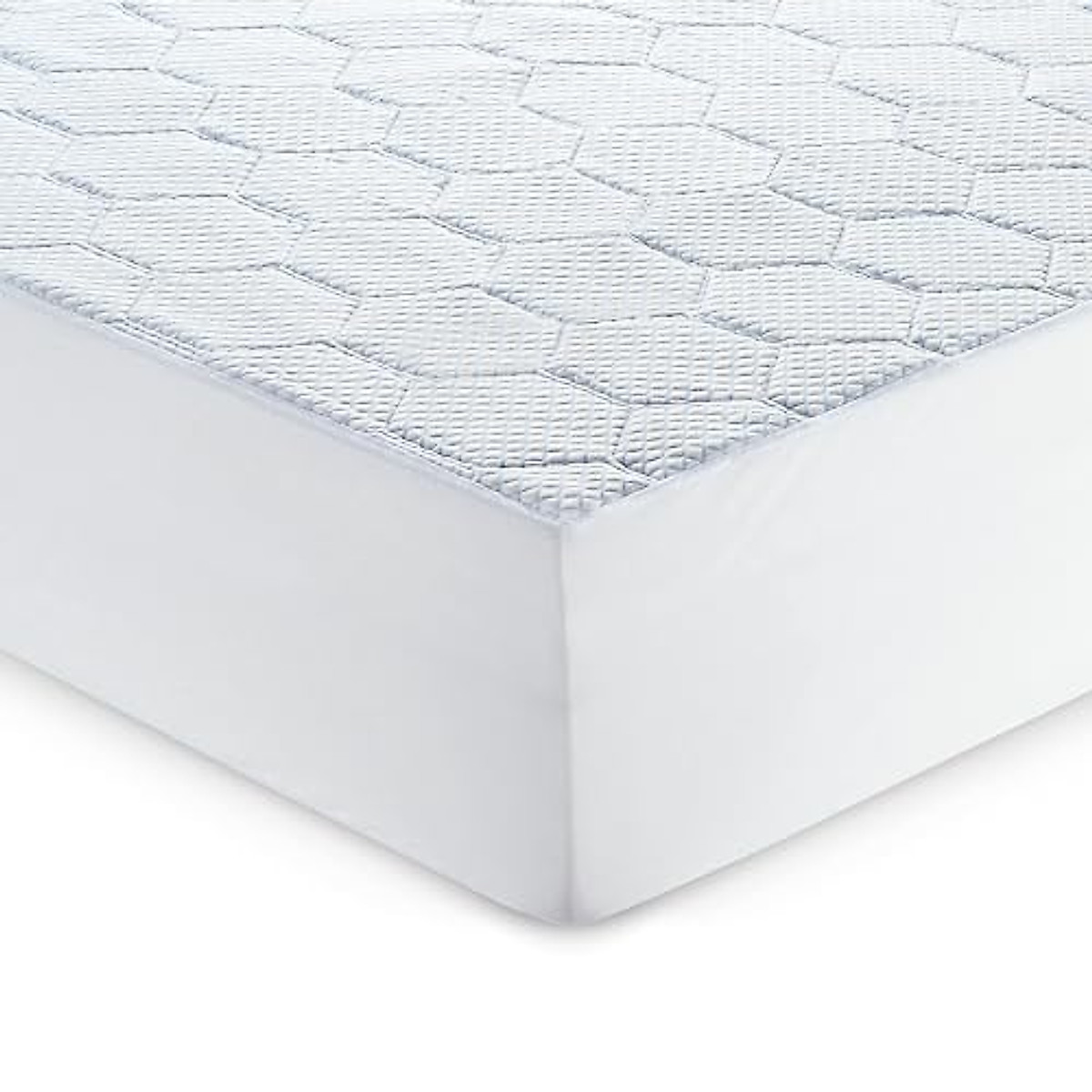 Vibe Cooling Quilted Memory Foam Mattress Pad, King