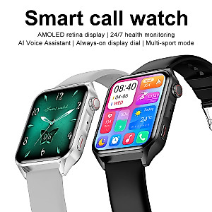 gigididi Smart Watch for Men,Fitness Watch,Android Smart Watch iPhone Compatible,Blood Pressure/Heart Rate/Sleep Monitor Smartwatches