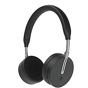 Kygo Life A6/500 | On-Ear Bluetooth Headphones, aptX® and AAC® Codecs, Built-in Microphone, NFC Pairing, Memory Foam Ear Cushions, 18 hours Playback, Kygo Sound App, Pro Line (Black)