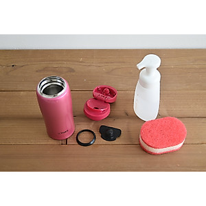 Tiger Corporation Stainless Steel Vacuum Insulated Travel Mug, 12 oz, Pink