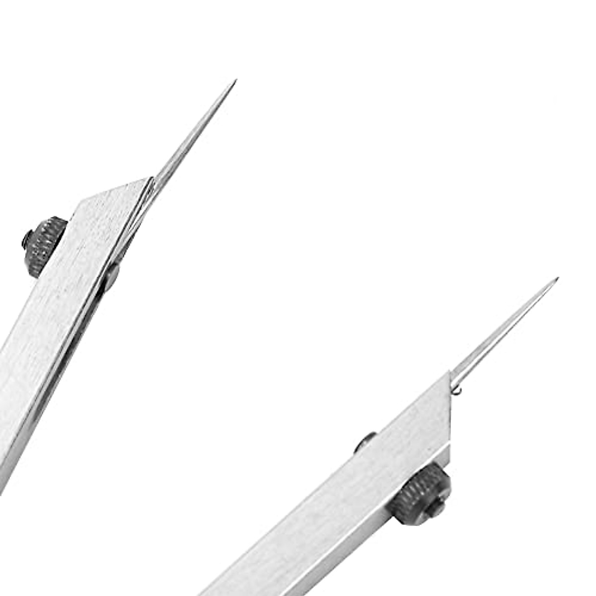 Line Compass, Durable Scriber Wing Divider, Dual Needle Spacing Compass, Carbon Steel for DIY Hardware DIY Accessories(100mm)