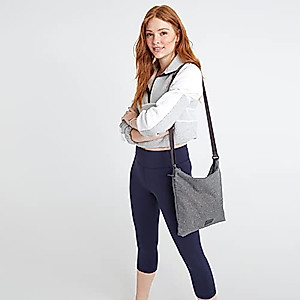 Vera Bradley Women's Recycled Lighten Up Reactive Hipster Crossbody Purse, Prairie Paisley, One Size