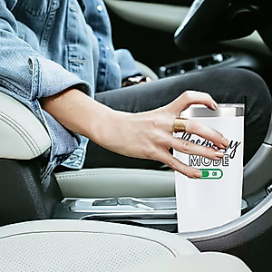 Funny Get Well Soon Gifts for Women, Men, 20oz Hospital Mug, Recovery Mode On, Surgery Recovery Gifts for Chemo Patients, Comes With Funny Recovery Socks For Women and Men, Thinking of You Gift.