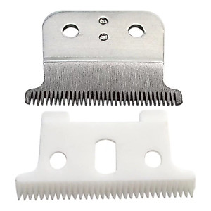 Adjustable Replacement T Blade Trimmer Replacement Blade Compatible with Andis T Outliner gtx Replacement Blade Silver