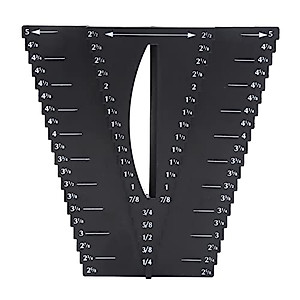 Scribing Gauge Center Finder 2 in 1 Caliper Center Line Finder Woodworking Measuring Tools HT2018229