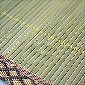 XUNOO Summer Mattress Cooling Summer Cooling Sleeping Pad Bamboo Mat Bed Smooth Breathable Bed Mattress Bedding for Home Summer Bed Cover(80x190cm/31.5x75in)