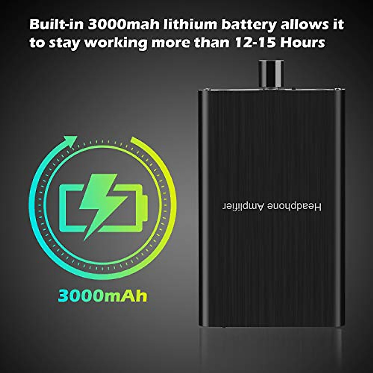 Headphone Amplifier with Bass Boost, Support 3.5mm AUX and Type-C 16-600Ω Headphone -3.5mm Stereo Audio Out, GAIN, Bass for Mac, Phones, iPad, MP3, MP4 and Computers,Xbox one,PS4,PS5 Controller