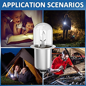 Pokin for Dewalt 18v Xenon Flashlight Bulb DW9083 DW908 DW919 DC509-4 Pack