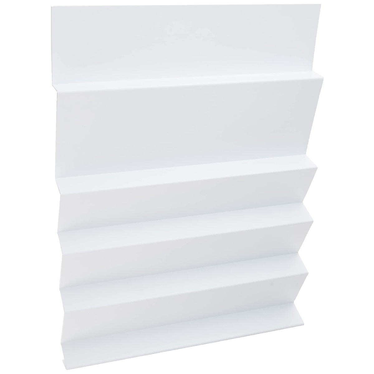 Vance 16 x 21 inch Trimmable Universal Spice Rack Drawer Organizer | White Kitchen Storage Tray for Cabinet Drawers and Shelves | Tiered Pantry Insert for Spices, Seasonings, Vitamins, or Herbs