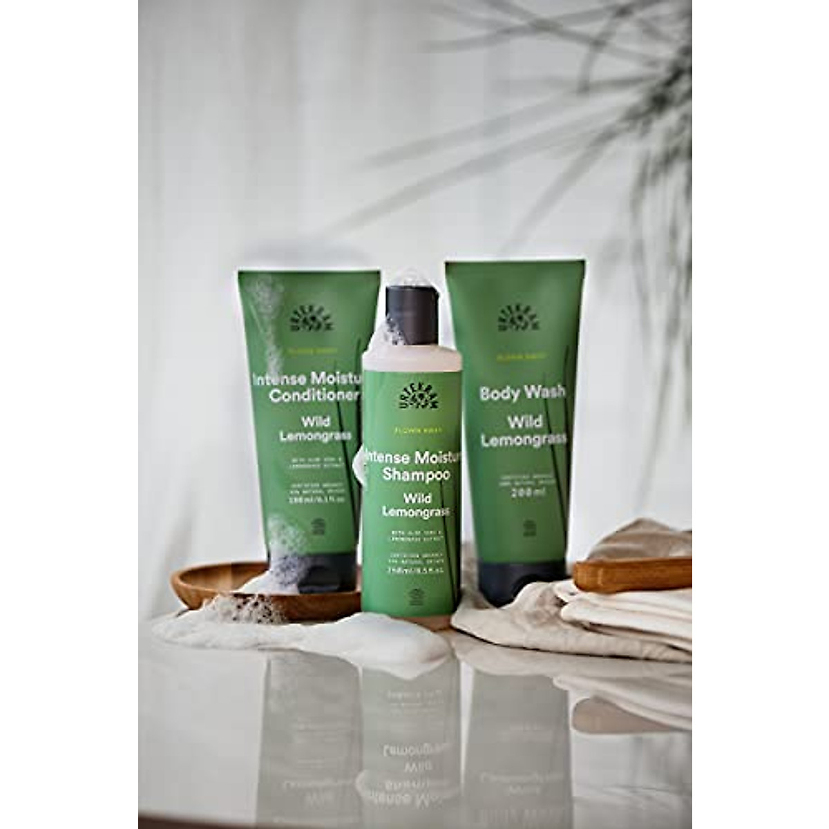 Urtekram Intense Moisture Shampoo Wild Lemongrass 250ml/ 8.4fl.oz.