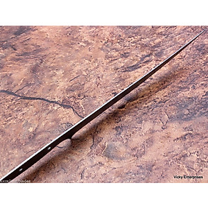 JNR Traders Damascus Steel Fillet Knife Blank Knife Making, 12" Handmade Boning Knife Blank Blade, Diy Professional Kitchen Chef Knife Blade Blank 9003