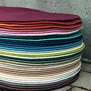 Boca Raton Rug, 2 x 3 Feet, Rust