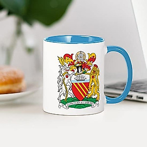 CafePress Manchester Coat Of Arms Mug Ceramic Coffee Mug, Tea Cup 11 oz