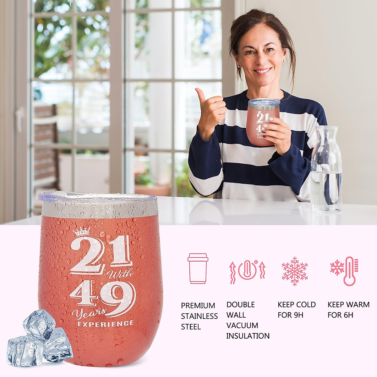 70th Birthday Gifts For Women, Happy 70th Birthday Gifts Basket For Her Mom Sister Wife Best Friend Aunt Turning 70, Birthday Gift For 70 Year Old Woman, Unique Birthday Gift Box Ideas