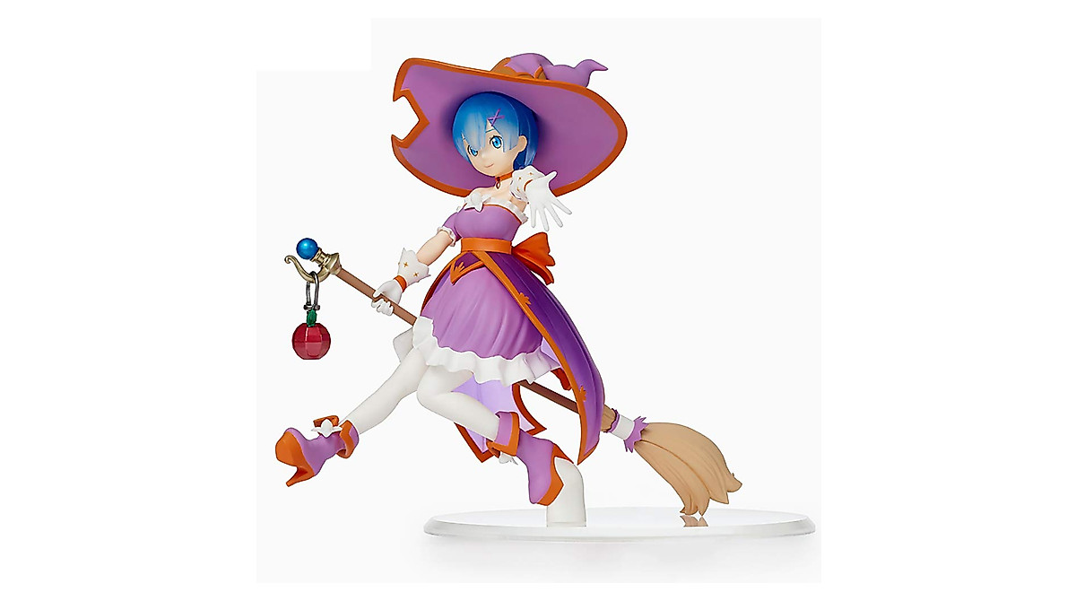 SEGA Re:Zero Rem Cute Witch Figure | Collectible Anime Gift