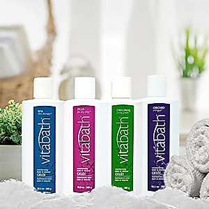 Vitabath Original Spring Green Moisturizing Bath & Shower Gel Wash Intoxicating Botanical Skin Rejuvenation, Hydrating Dry Skincare, Body Cleanser & Foaming Gelee - 10.5 oz