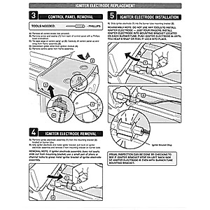 Weber 67847 Battery Electronic Igniter Kit with Ceramic Collector Box for Genesis (2008-2010)