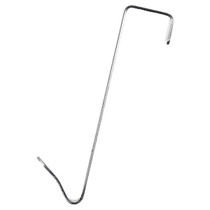 iuniq 4 Pcs Shower Door Hooks, Over The Door Towel Rack Heavy Duty Stainless Steel Brushed Nickel Shower Hooks Drilling-Free Coat Robe Hanger Shower Towel Holder for Cabinets and Cupboards Doors