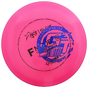 Prodigy Discs Factory Second Ace Line Glow DuraFlex F Model S Fairway Driver Golf Disc [Colors and Hot Stamps Will Vary] - 170-176g